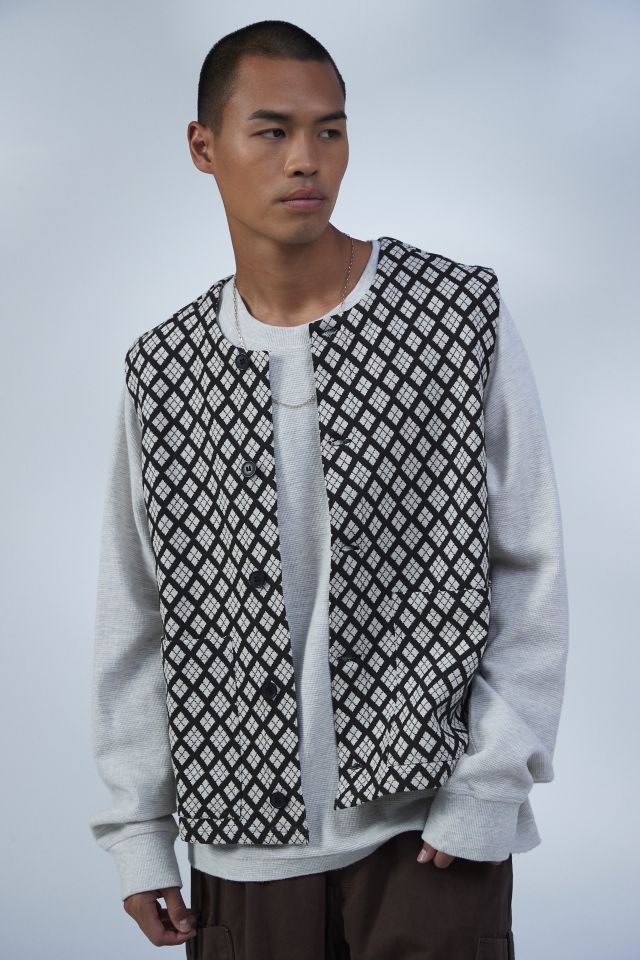 Native Youth Gael Jacquard Vest | Urban Outfitters