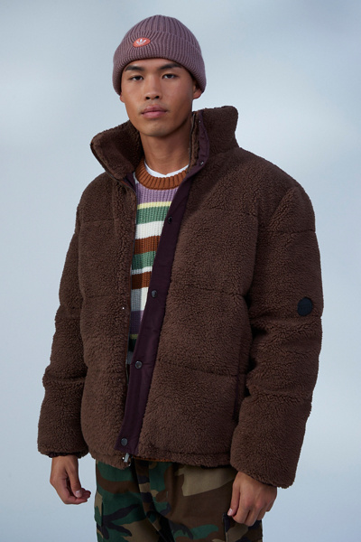 Native Youth Sayid Fleece Puffer Jacket | Urban Outfitters