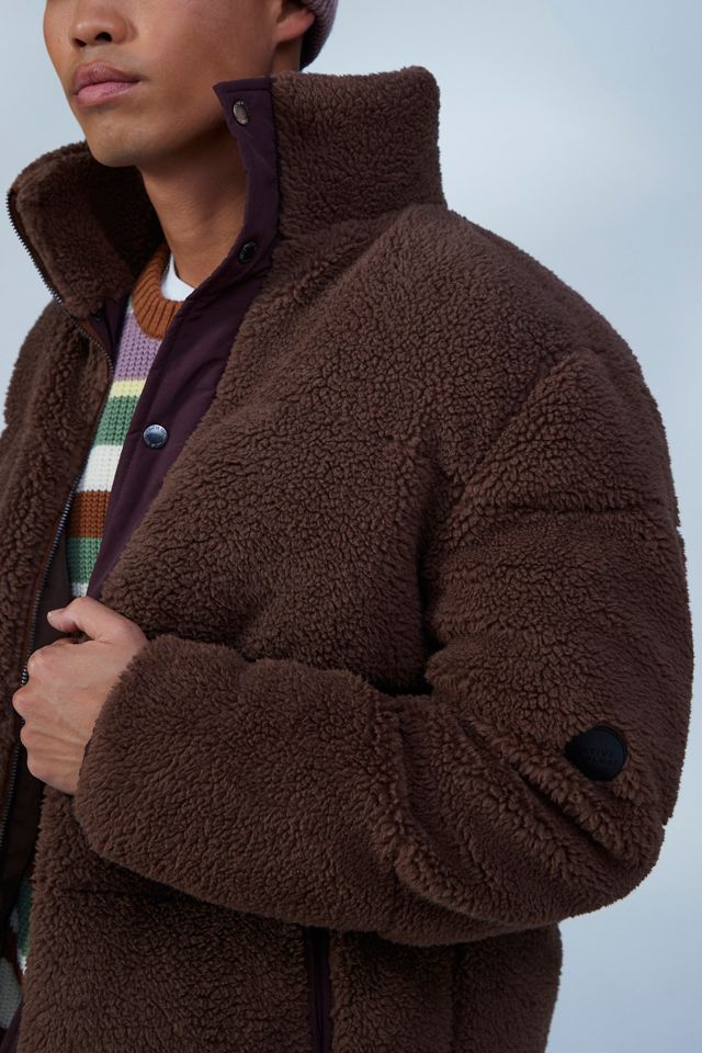 Native Youth Sayid Fleece Puffer Jacket | Urban Outfitters