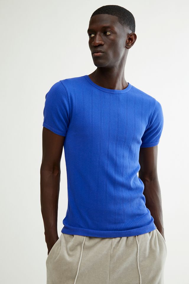 Standard Cloth Ribbed Tee | Urban Outfitters