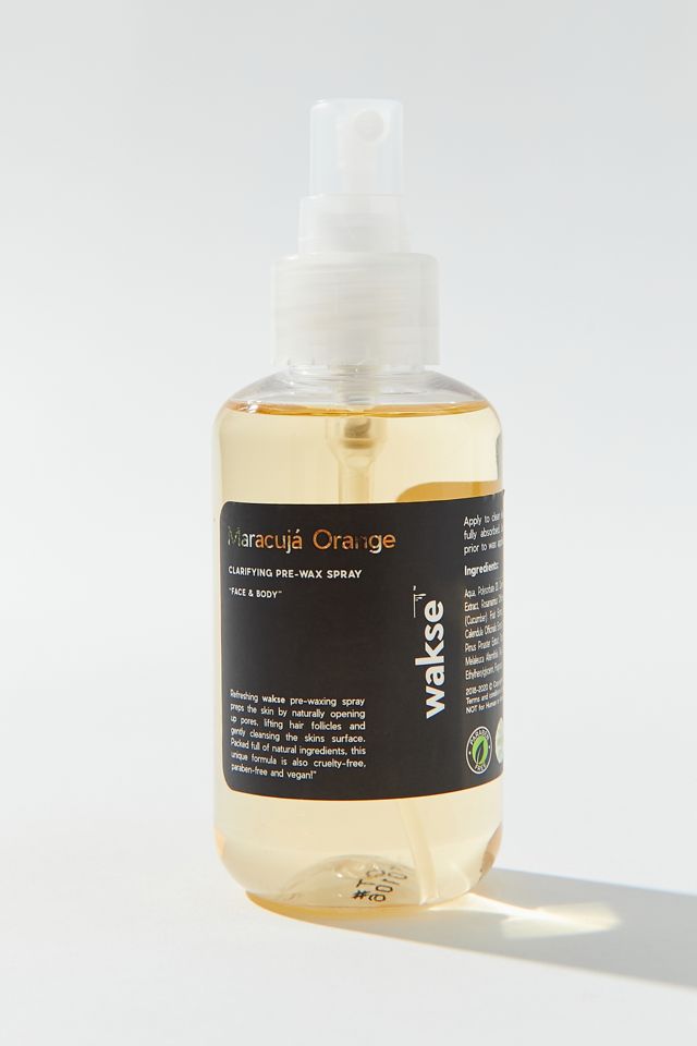 wakse Maracuja Orange Clarifying Pre-Wax Spray | Urban Outfitters