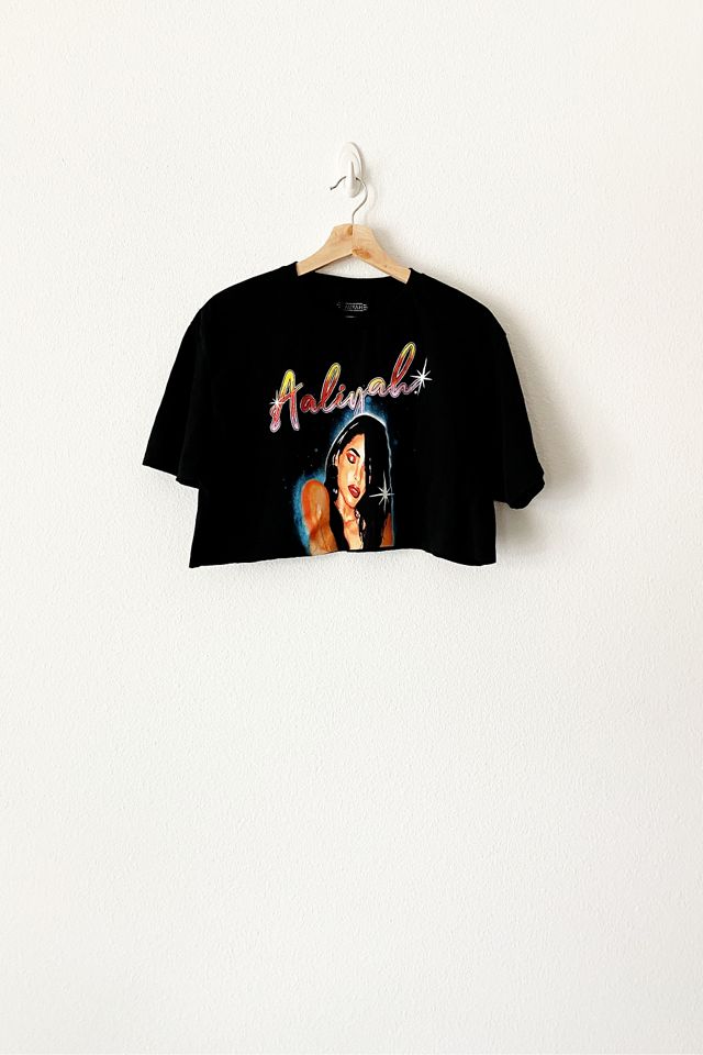 Vintage Reworked Aaliyah Crop Top | Urban Outfitters