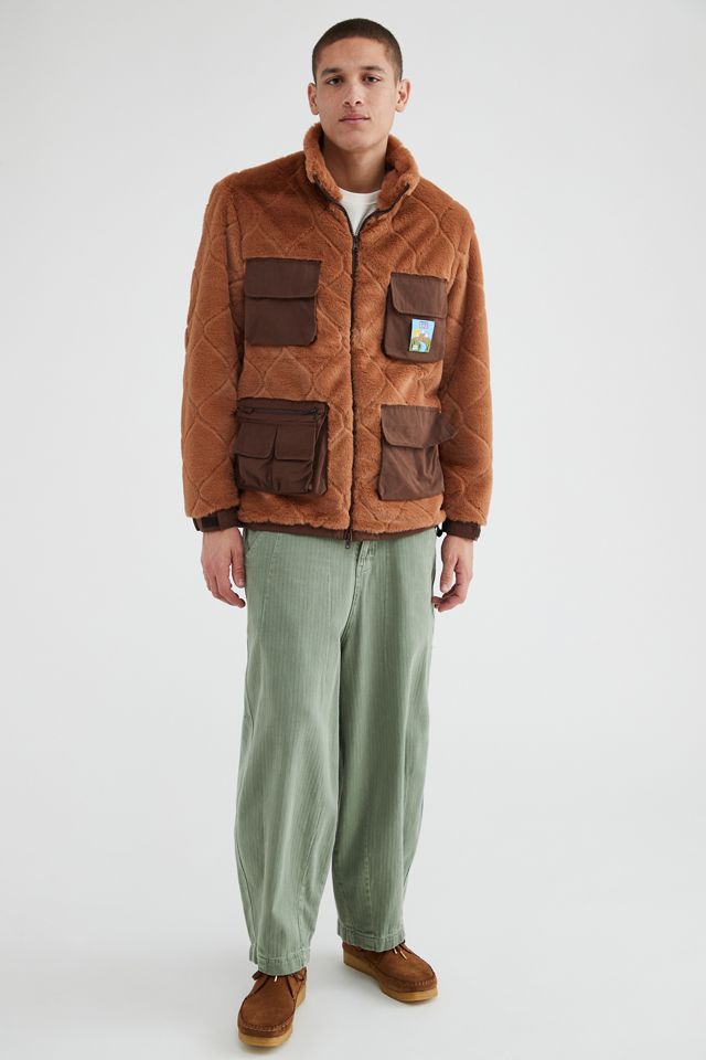 LC23 Faux Fur Piled Fleece Jacket | Urban Outfitters Canada