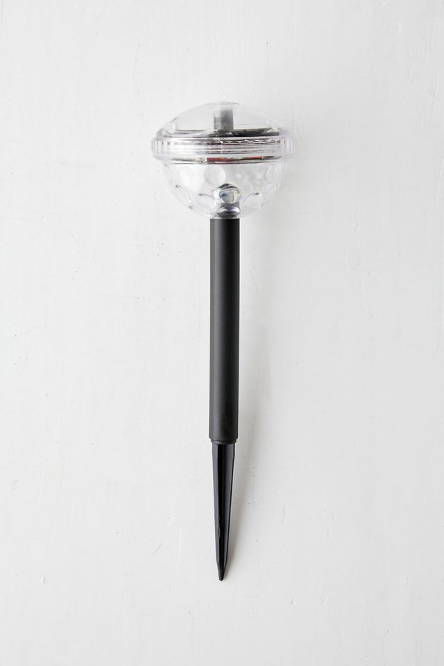 Brookstone 2-In-1 Color-Changing Solar Stake And Floating Pool Light ...