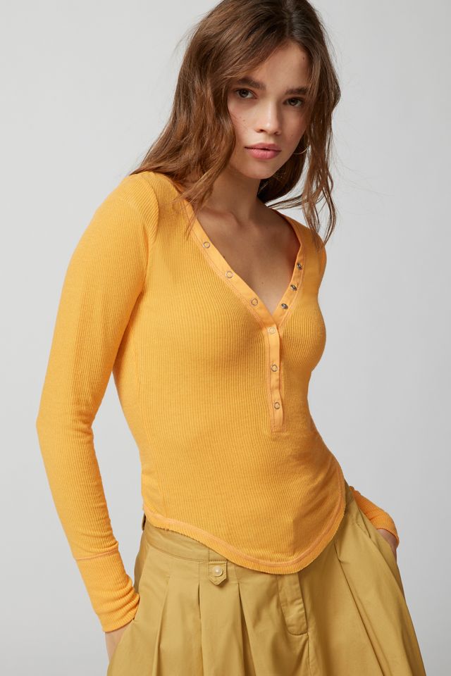Out From Under Snap Henley Top | Urban Outfitters Canada
