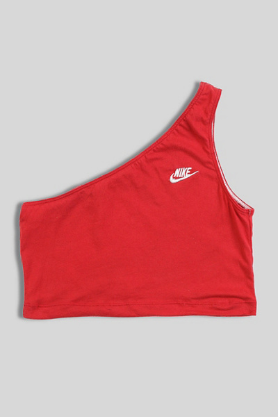 Frankie Collective Rework Nike One Shoulder Tank 033 | Urban Outfitters