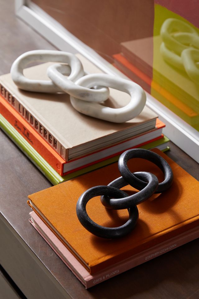 Marble Chain Décor Sculpture | Urban Outfitters