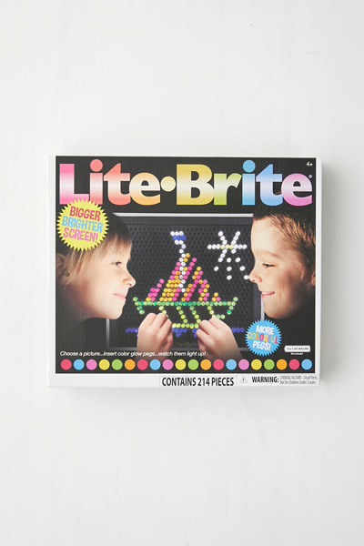 Lite-Brite Classic Retro Light Up Peg Board | Urban Outfitters