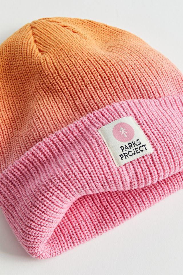 Parks Project Sunset Ombre Knit Beanie | Urban Outfitters