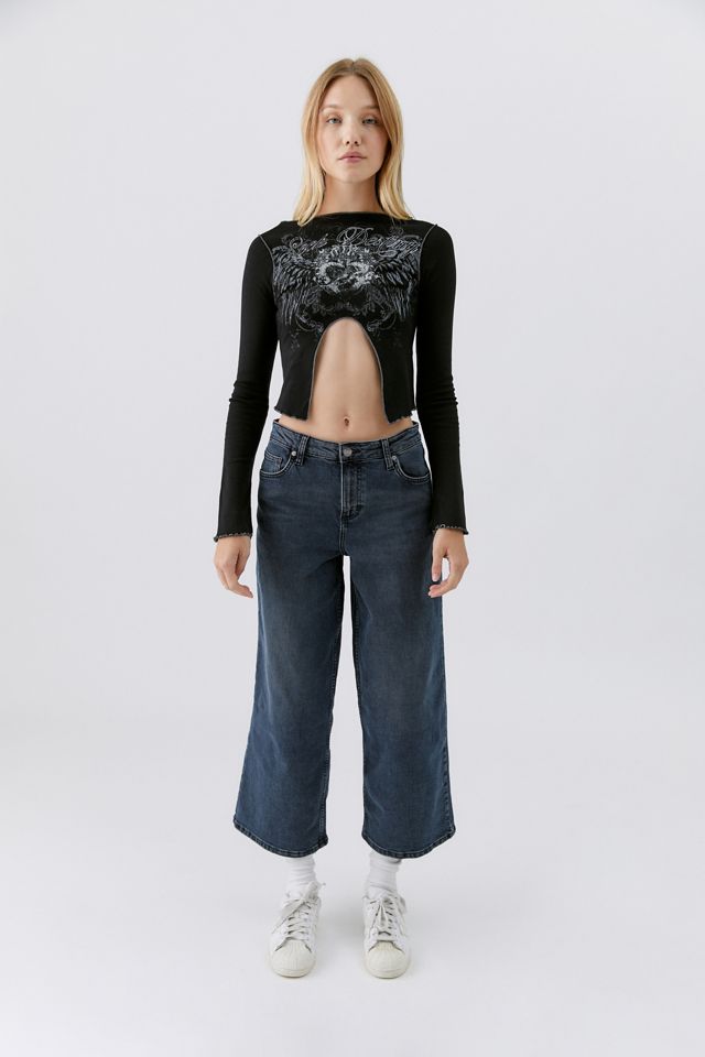 Lee ‘90s Cropped Pipe Jean - Smokey Indigo | Urban Outfitters