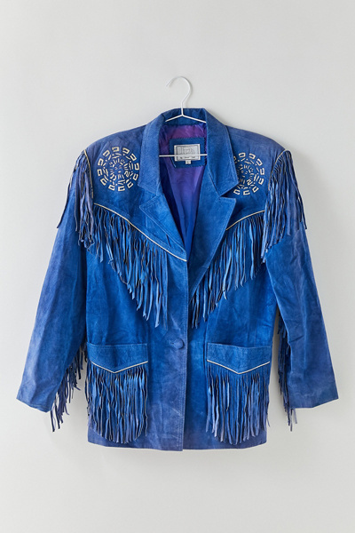 Vintage Suede Fringe Jacket | Urban Outfitters Canada