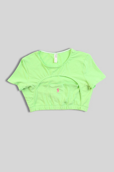 Frankie Collective Rework Polo Cut Out Tee 052 | Urban Outfitters