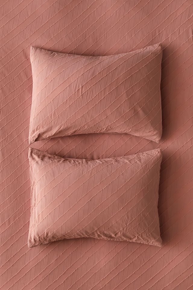 Lydia Bias Raw Edge Sham Set | Urban Outfitters Canada