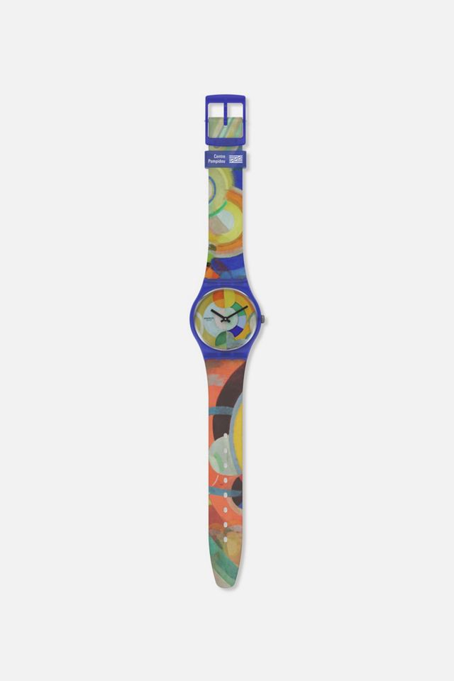 Swatch Carousel, By Robert Delaunay Watch | Urban Outfitters