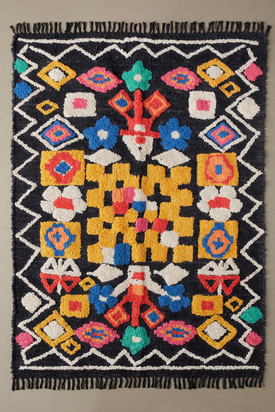 Nonna Tufted Shag Rag Rug | Urban Outfitters