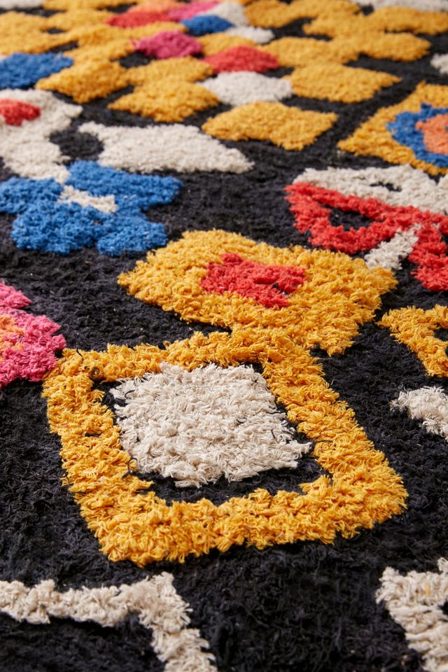 Nonna Tufted Shag Rag Rug | Urban Outfitters