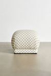 Sierra Checkered Ottoman | Urban Outfitters