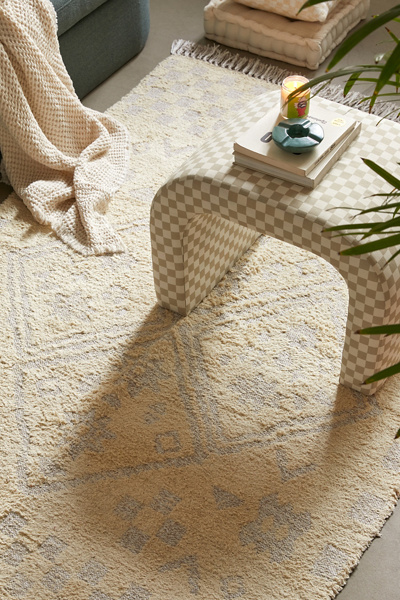 Space Dye Shag Rag Rug | Urban Outfitters