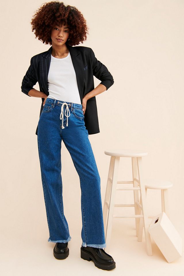 Hidden Jeans Dark Wash Drawstring Jeans | Urban Outfitters