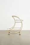 Crescent Moon Bar Cart | Urban Outfitters