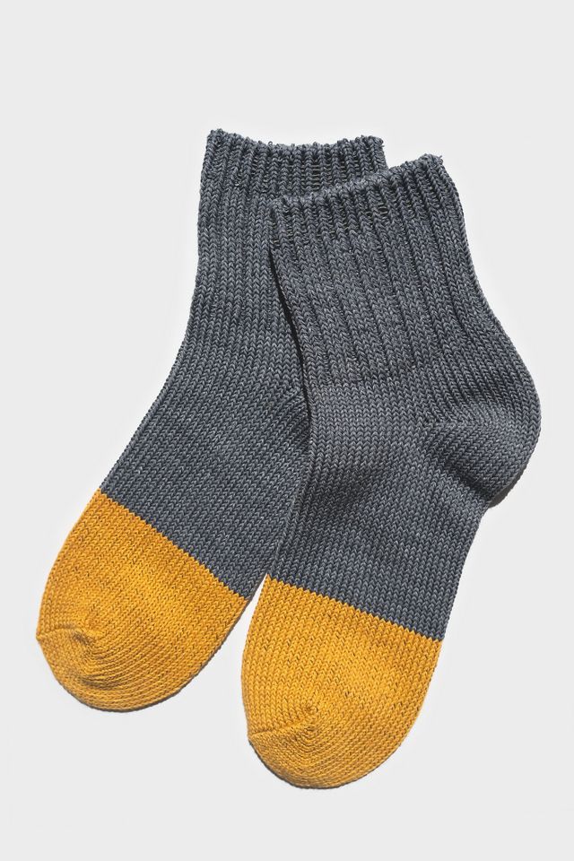 PAPER PROJECT Organic Cotton Color Block Ankle Sock | Urban Outfitters