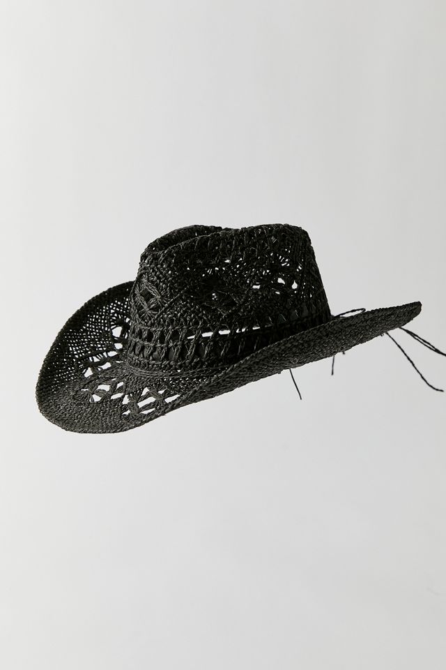 Paisley Straw Cowboy Hat | Urban Outfitters