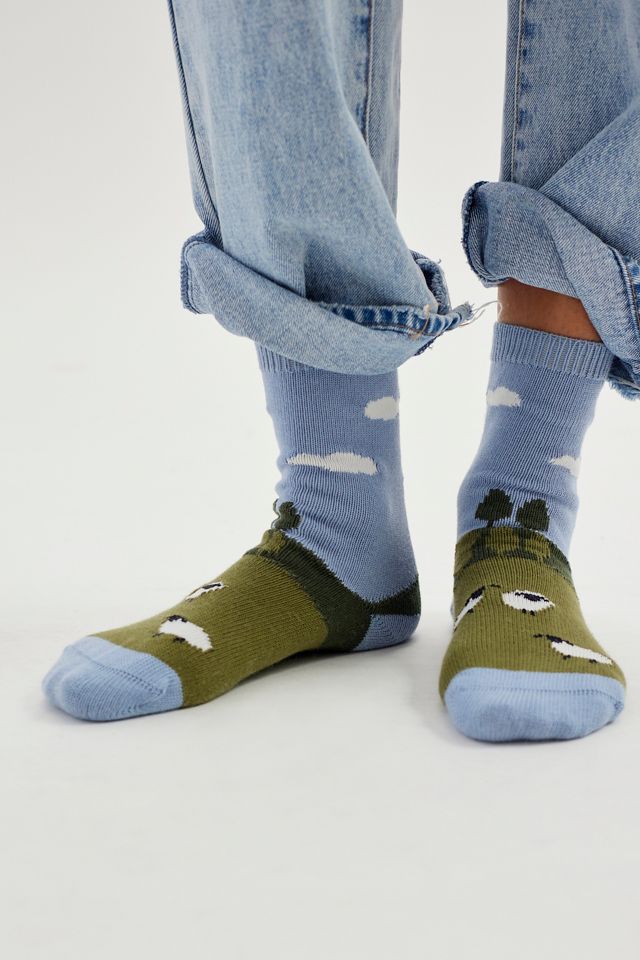 Hansel From Basel Shepherd Crew Sock | Urban Outfitters Canada