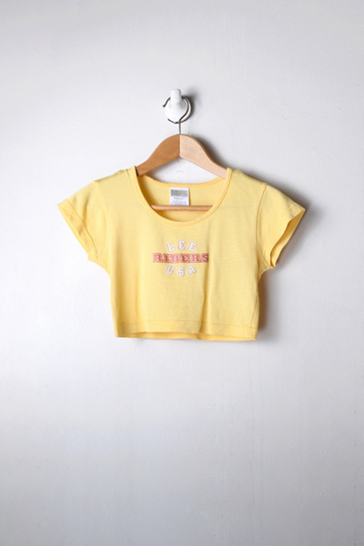 Vintage '70s Lee Riders Crop Top | Urban Outfitters