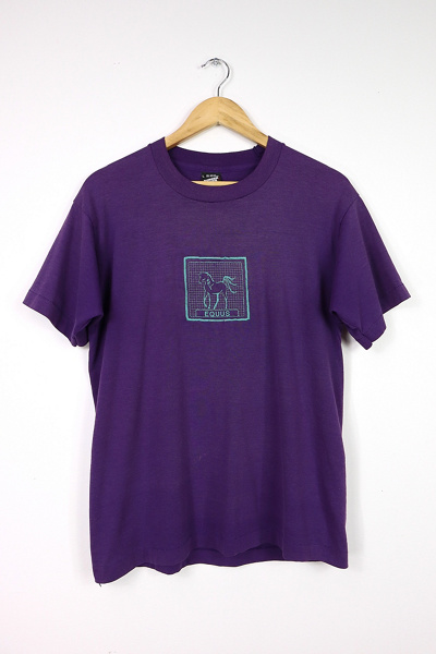Vintage Embroidered Equus Horse Tee | Urban Outfitters