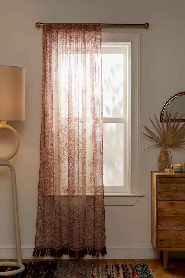 Amari Chiffon Window Panel | Urban Outfitters