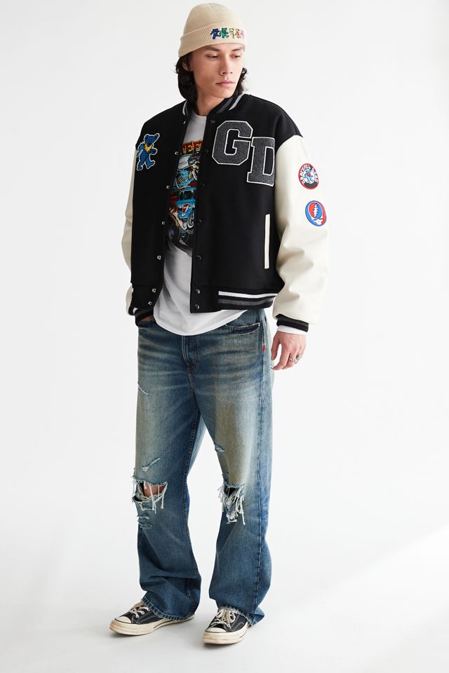 Schott X Grateful Dead Varsity Jacket | Urban Outfitters Canada