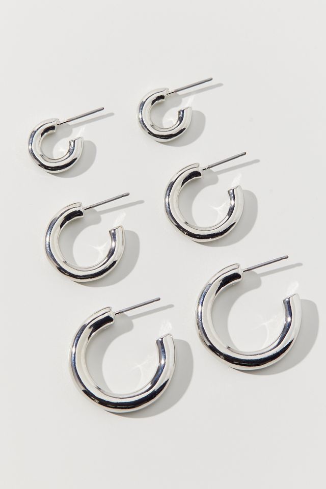 Basic Hoop Earring Set | Urban Outfitters