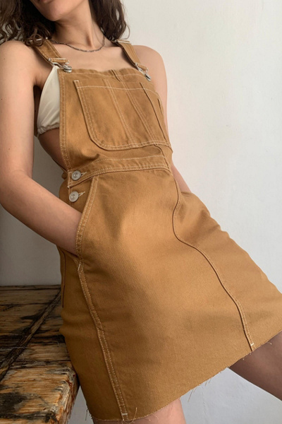 UO Carpenter Mini Dress | Urban Outfitters