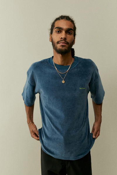 iets frans... Acid Wash Velour Tee | Urban Outfitters