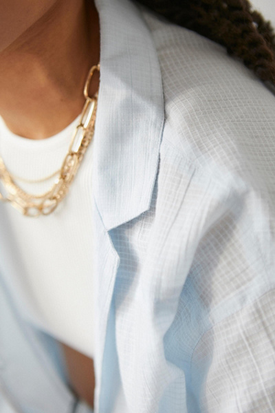 UO Gracie Dobby Shirt | Urban Outfitters