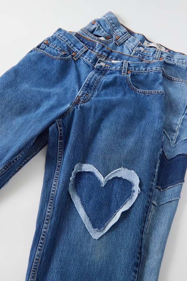 Urban Renewal Remade Levi's Heart Patch Jean | Urban Outfitters