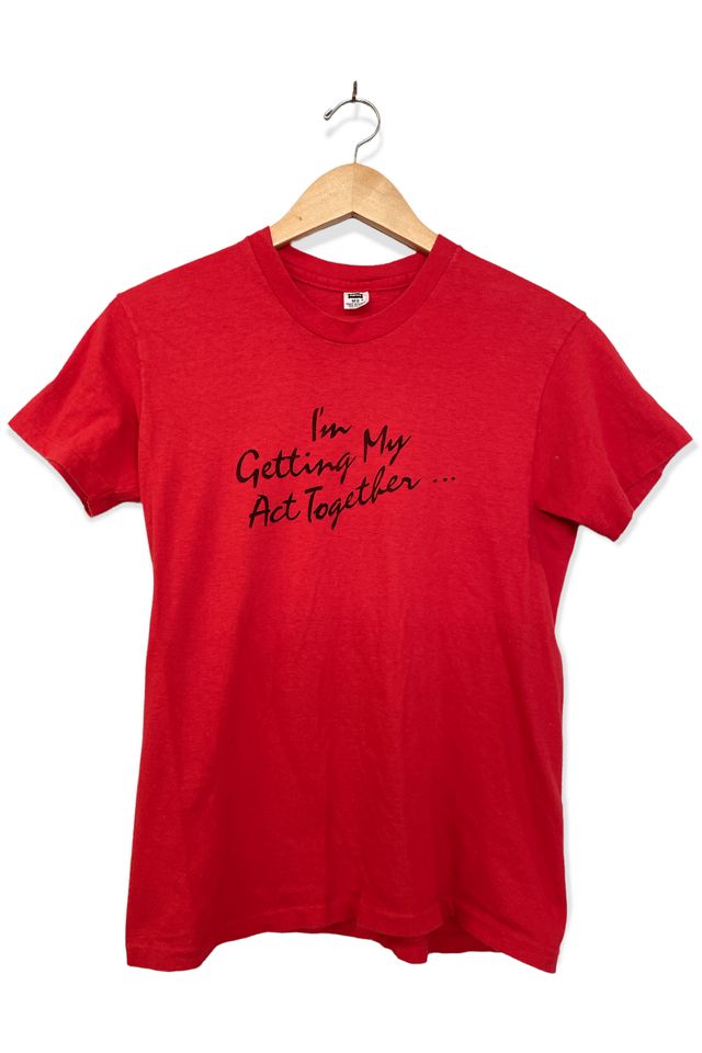 Vintage Act Together Tee Shirt | Urban Outfitters