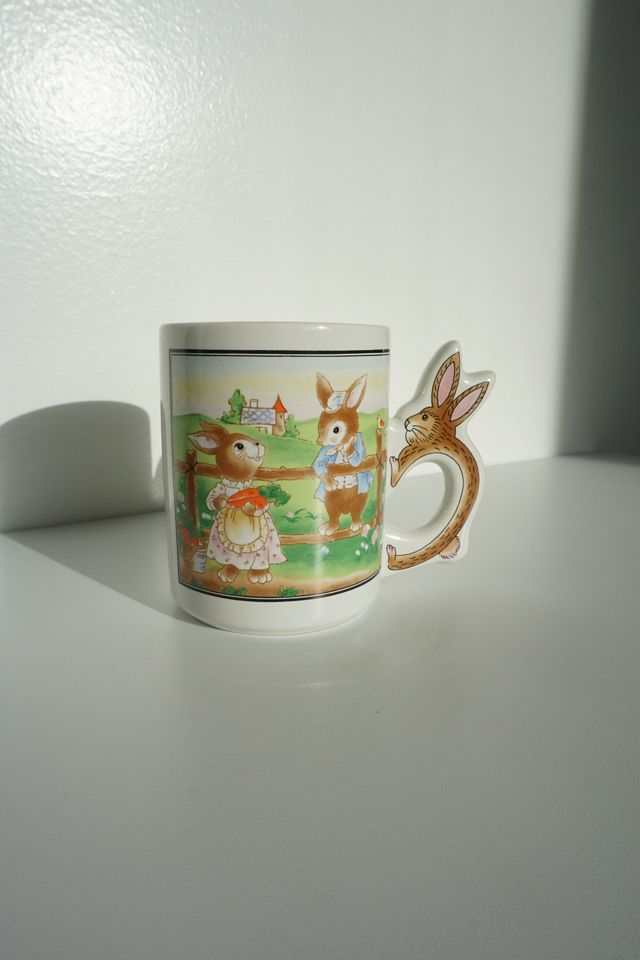 Vintage Bunny Mug | Urban Outfitters