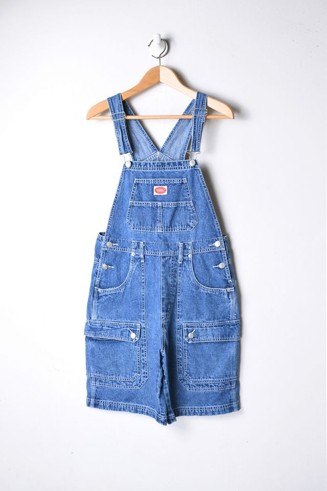 Vintage Y2k Revolt Cargo Short Overalls | Urban Outfitters