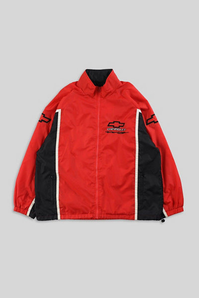 Vintage Chevrolet Racing Windbreaker Jacket | Urban Outfitters