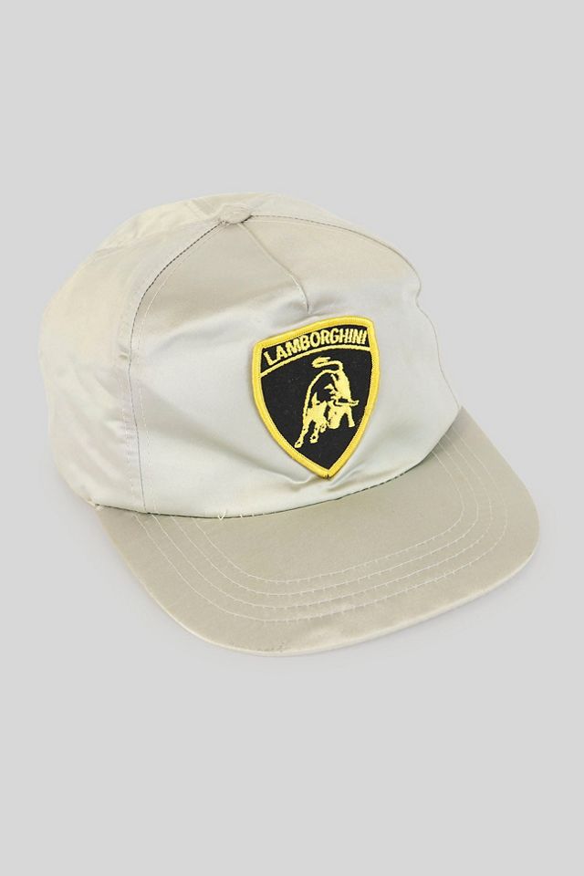 Vintage Lamborghini Satin Snapback Hat | Urban Outfitters