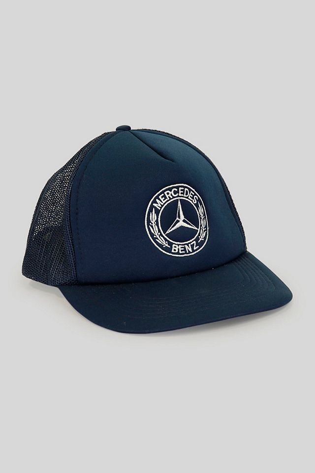 Vintage Mercedes Benz Snap Back Trucker Hat | Urban Outfitters