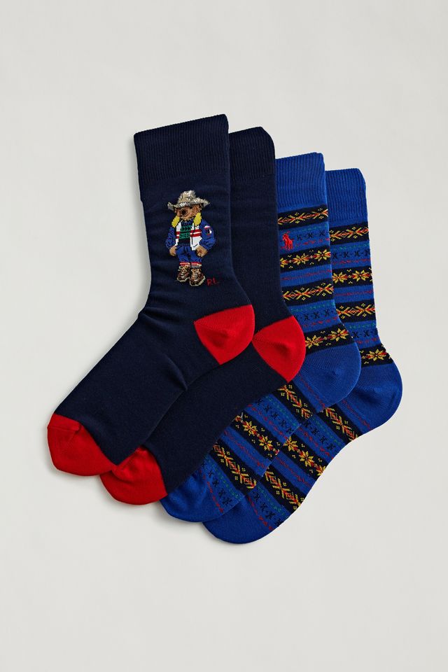 Polo Ralph Lauren Sun Valley Crew Sock 2-Pack | Urban Outfitters Canada