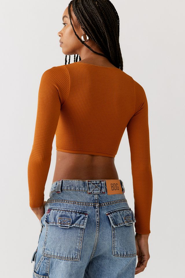 Out From Under Seamless Thermal Cropped Top | Urban Outfitters