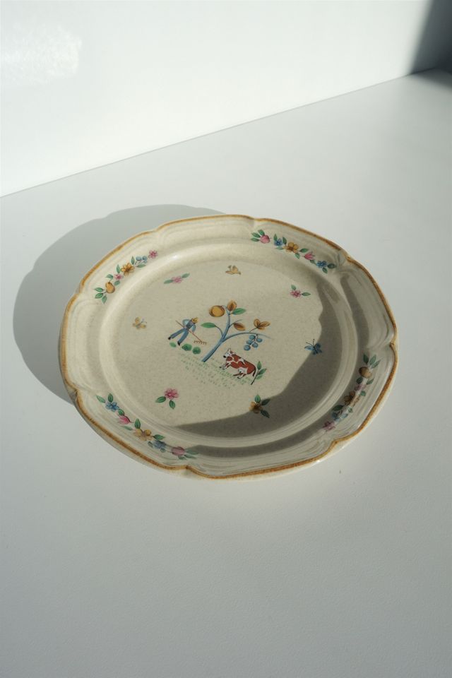 Vintage Cottage Plate | Urban Outfitters