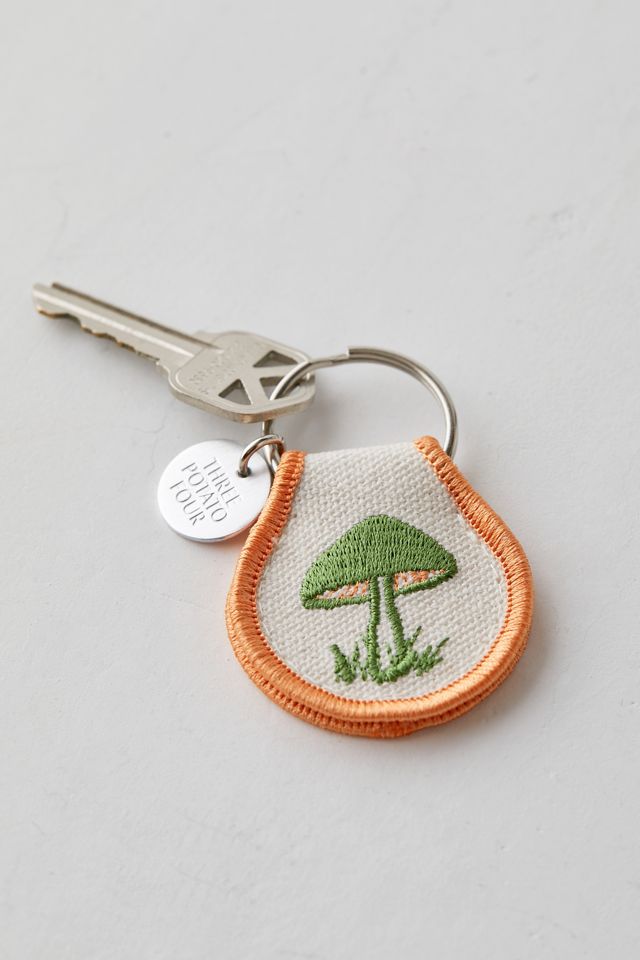 Three Potato Four Mushroom Patch Keychain | Urban Outfitters Canada