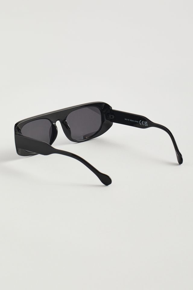 Lenny Rounded Rectangle Sunglasses | Urban Outfitters Canada