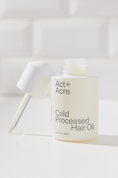 Act+Acre Cold Processed Hair Oil | Urban Outfitters