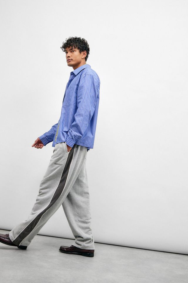 iets frans... Grey Panelled Harri Baggy Jogger Pant | Urban Outfitters iets frans... Grey Panelled Harri Baggy Jogger Pant | Urban Outfitters