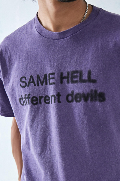UO Purple Same Hells Tee | Urban Outfitters